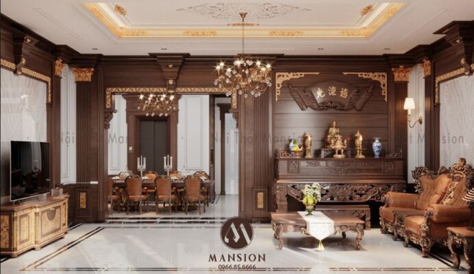 Vẻ đẹp vĩnh cửu của phong cách thiết kế tân cổ điển, Mansion