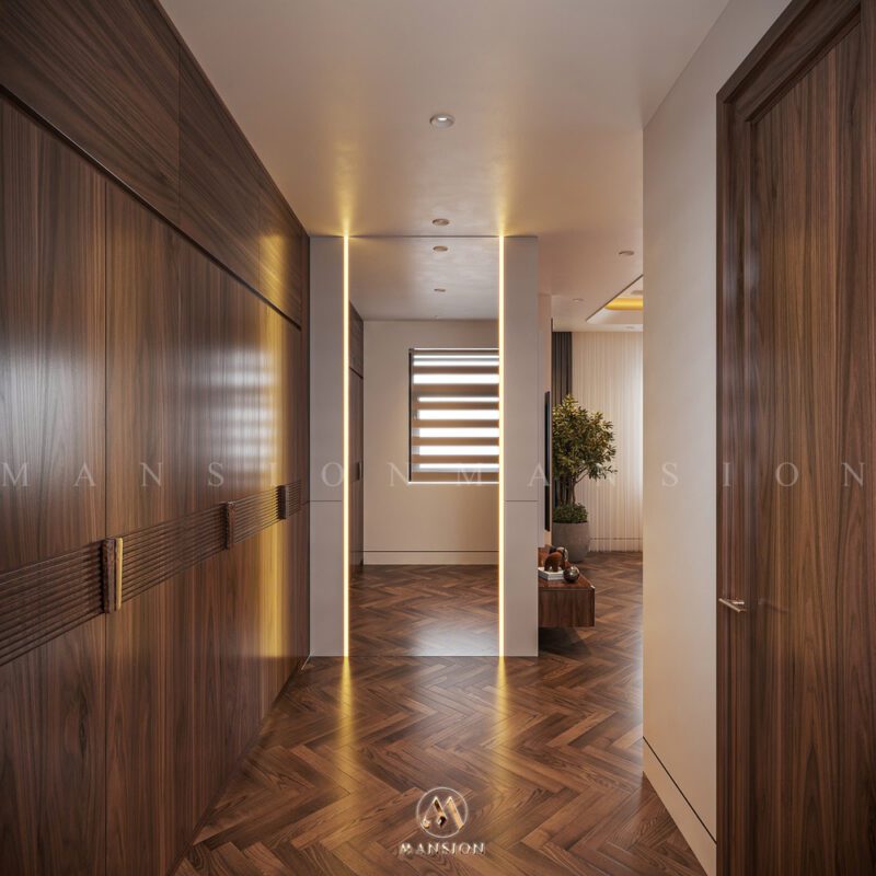 Giường ngủ gỗ óc chó G-M042 - Nội thất gỗ óc chó Mansion